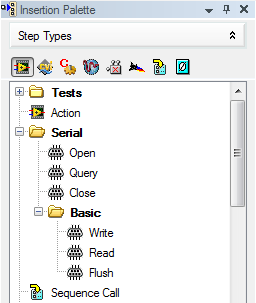 Serial Steps Reference
