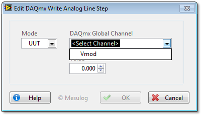 Mesulog - DAQmx Steps