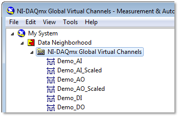 Mesulog - DAQmx Steps