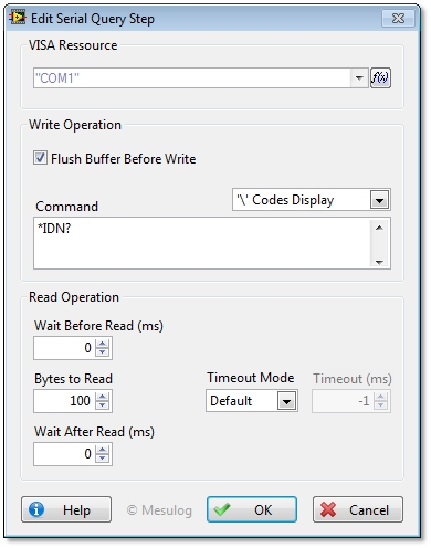 Mesulog - Serial Steps